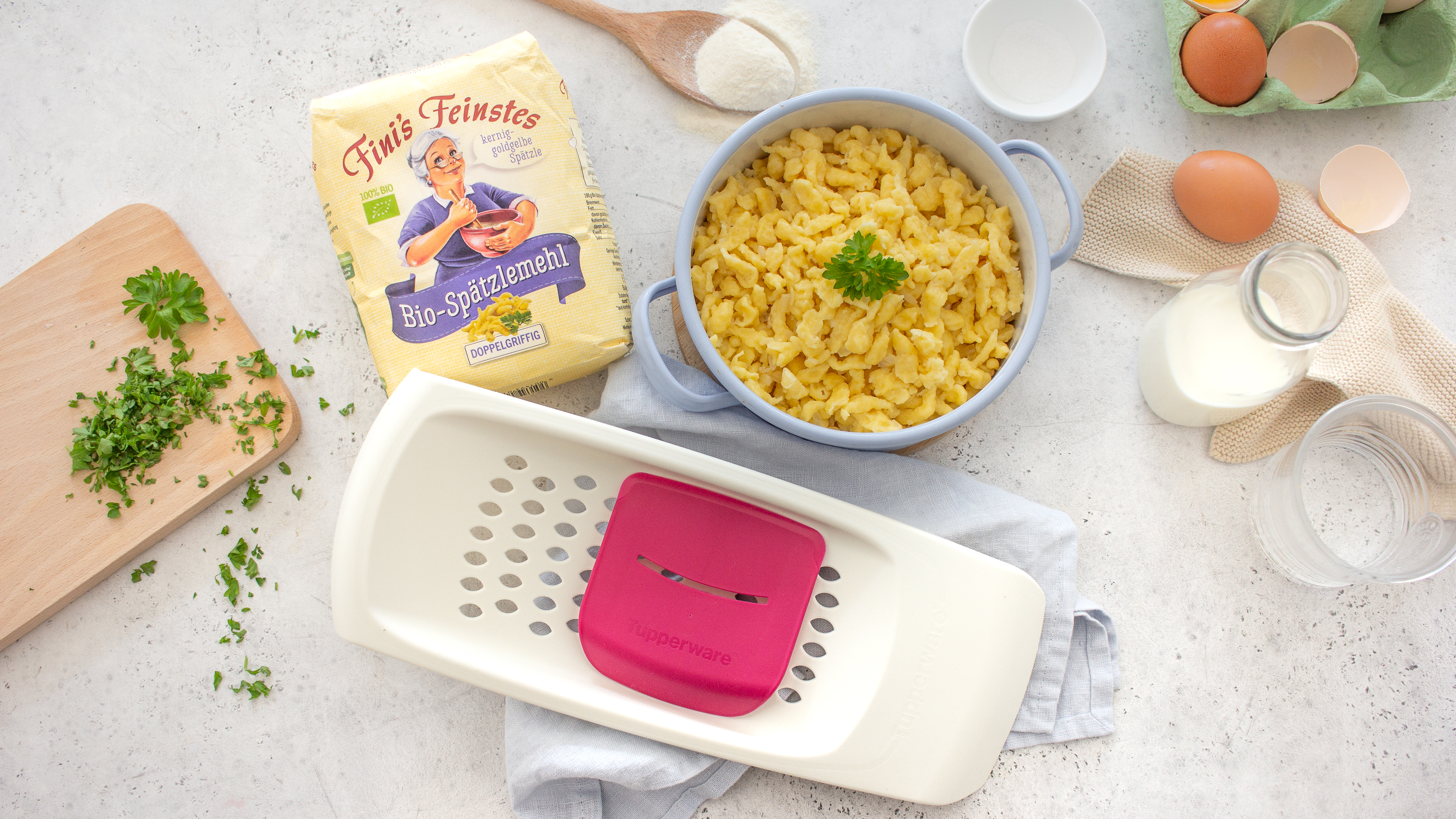 Fini’s Feinstes Bio-Spätzlemehl | Fini’s Feinstes